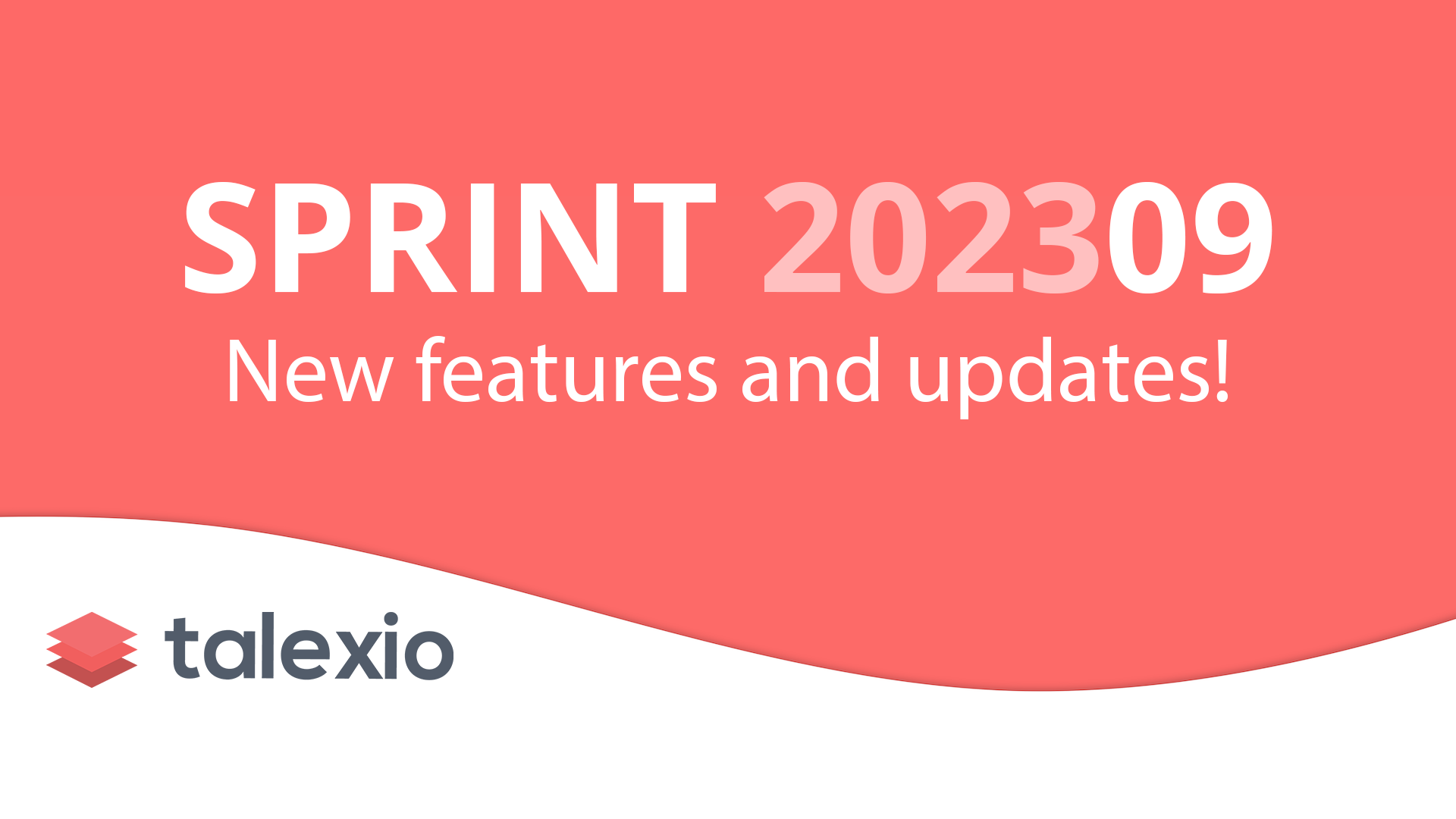 Release notes 10/07/2023 – Talexio