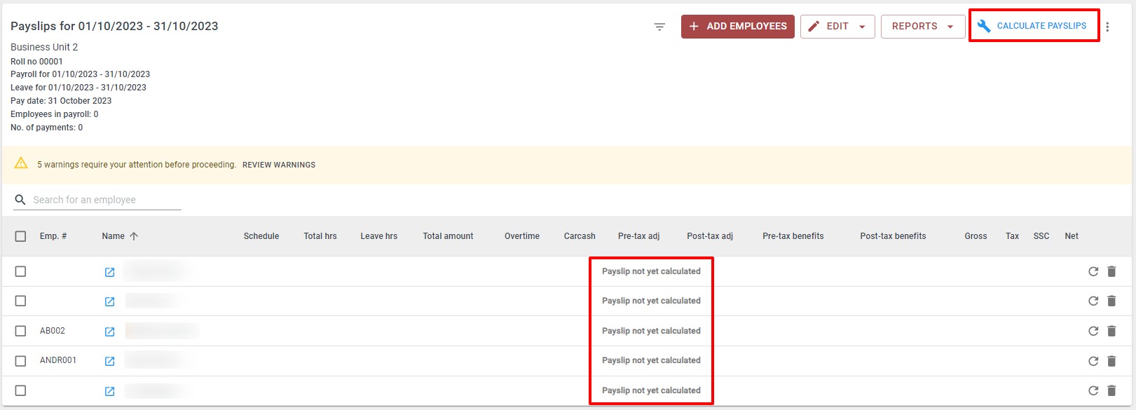 Creating a Payroll and Adding Employees – Talexio
