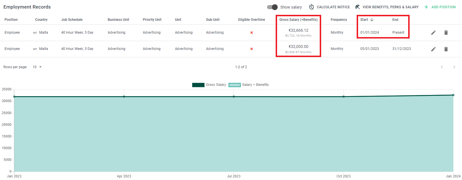 Cost of Living Adjustment (COLA) – Talexio