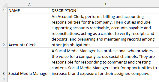 Onboarding Assistant: Job Titles Data Upload File – Talexio