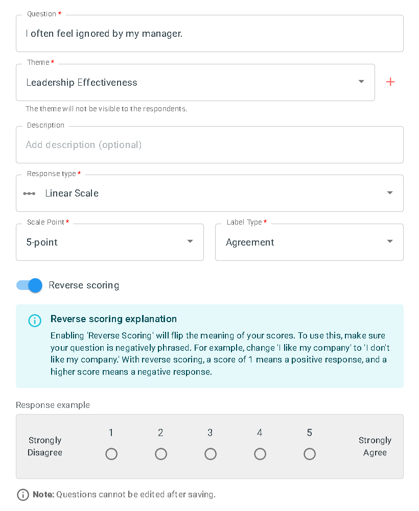 Reverse Scoring in Surveys – Talexio