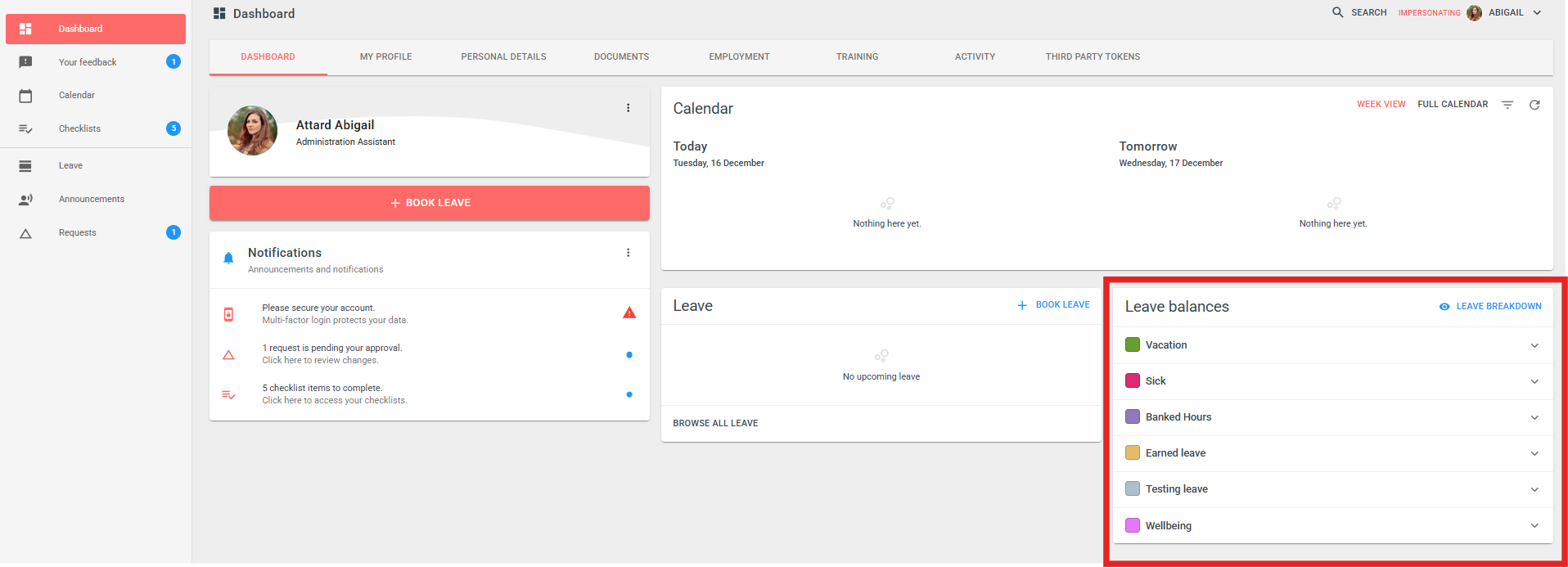 My Leave Balances: A Quick Guide for Employees – Talexio